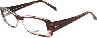Pucci Femme, Accessoires, Brun, Taille: ONE Size Ep2651204 Lunettes