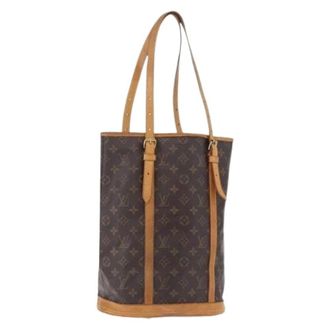 Louis Vuitton Sac cabas Monogram en toile Pre-owned - Femme - Pre-owned - Brun - Taille: ONE Size