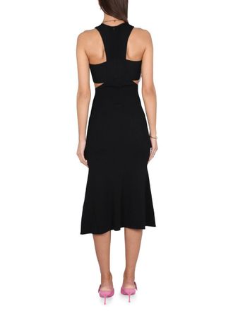 Alexander McQueen Harness-Detail Dress - Black