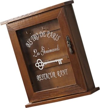 Aboofan Schl&uuml;sseltresor Zur Wandmontage F&uuml;r Flur Oder Wohnzimmer Schl&uuml;sselk&auml;stchen Zum Aufh&auml;ngen Mit Glatter Oberfl&auml;che Und Detailreichem Design Mehrzweck-sch