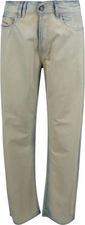 Diesel Femme, Jeans, Bleu, Taille: W26 Pantalon en denim fluide &agrave; effet X-Ray