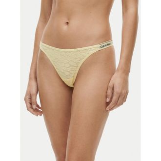 Calvin Klein Underwear Stringtanga LV00QD5154 Gelb