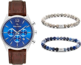 Mats Meier Uhren - Grand Combin Uhr - Gr. unisize - in Silber - für Damen