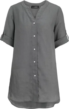 Doris Streich Lange Bluse - - Blouses & Shirts - Damen - Grau - XS