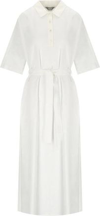 Max Mara Femme, Robes, Blanc, Taille: 40 FR Albero Long Dress