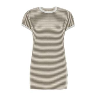 Maison Margiela Besticktes Mini-Kleid aus Stretch-Baumwolle - - Tops - Damen - Mehrfarbig - M