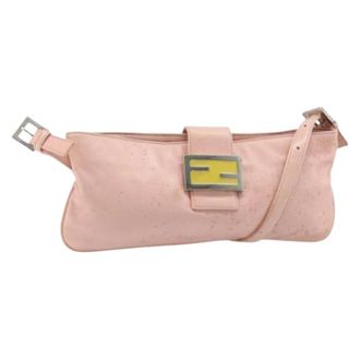 Fendi Sac bandouli&egrave;re vintage Pre-owned - Femme - Pre-owned - Rose - Taille: ONE Size
