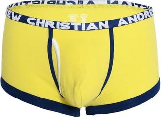 Andrew Christian sous-vêtement Boxeur ajusté Hommes - Fly Tagless Boxer w/Almost Naked Citrus Yellow - 1x Taille XXL