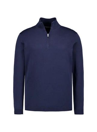 Boggi Milano Herren Pullover blau unifarben
