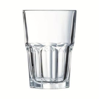 Arcoroc Collection Granity - 6 verres haut 35 cl en verre trempé empilables - Design moderne, idéal pour cocktail - Fabriqués en France - Emballage renforcé, 