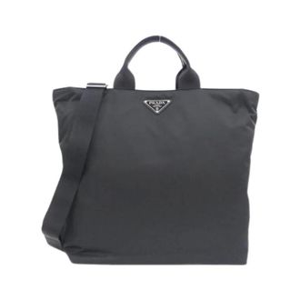 Prada Sac bandouli&egrave;re Pre-owned Re-Nylon - Femme - Pre-owned - Noir - Taille: ONE Size