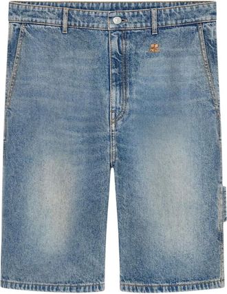 Courr&egrave;ges Homme, Shorts, Bleu, Taille: W31 Hammer Denim Short