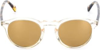 Oliver Peoples unisex, Accessoires, Brun, Taille: 47 MM Lunettes de soleil