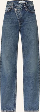 A Gold E Agolde Straight Jeans blau