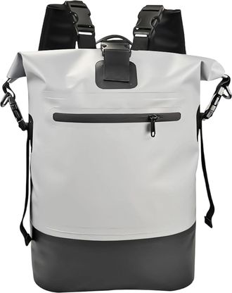 Generico Rolldeckel | Camping-Rucksack, wasserdicht, mit Rei&szlig;verschluss, f&uuml;r Camping, Outdoor, Bergsteigen, Trekking, Fitnessstudio, Sport, Radfahren, Consulte