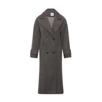 Tiffany & Co. Doppelreihiger Mantel - - Coats - Damen - Grau - M/L