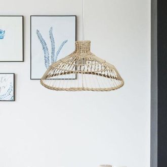 Les Tendances Les Tendances - Suspension 18x40x138 cm en bambou naturel