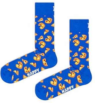 Happy Socks Mixte Pizza Calcetines, Multicolore, 41-46