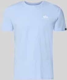 Alpha Industries T-Shirt mit Label-Details Modell BASIC