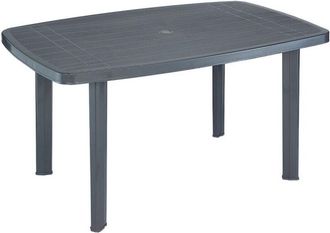 Progarden Table De Jardin Ovale Faro Gris Anthracite Ref.609907