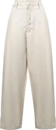 Christophe Lemaire Pantalons D&eacute;contract&eacute;s - Blanc