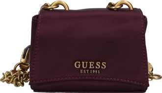 Guess Mini Stoff-Umh&auml;ngetasche - - Bags - Damen - Lila - ONE SIZE