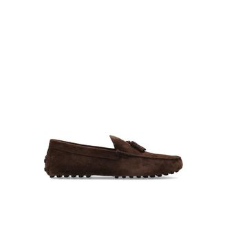 Tod's Gommino Wildleder-Loafer - - Shoes - Herren - Braun - 42 1/2 EU