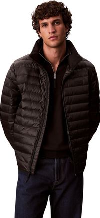 Calvin Klein Herren Ls Lt Wt Nylon Channeled Puffer Jacken, Schwarz (Schwarz), M