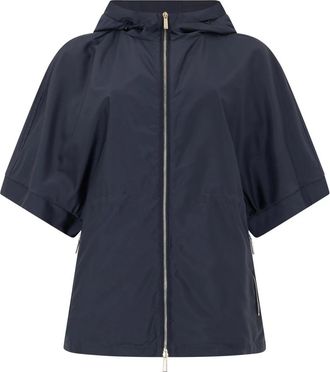 Moorer Jacke mit Kimono-&Auml;rmeln - - Jackets - Damen - Blau - S