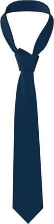 Generic Cravate Pour Hommes Bleu Fonc&eacute; &Eacute;troit Necktie Confortable Cravates Homme Pour Affaires Mariage Accessoires