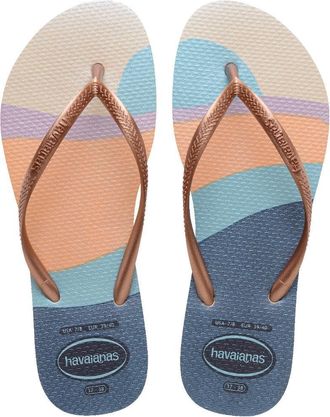 Havaianas HAV.Slim Palette Glow Damen-Sandalen, Beige, 39/40 EU