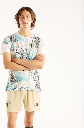 New Balance Atalanta BC Herren New Balance 26/27 Football Match Jersey in Blau/Schwarz, Polyester, Gr&ouml;&szlig;e XL