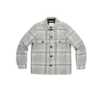 Nn.07 Wollmischung Waldjacke - - Jackets - Herren - Grau - L