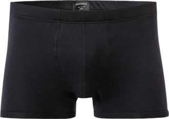 Hanro Herren Pants schwarz Sea Island Baumwolle unifarben