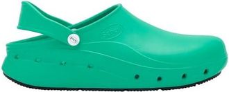 Scholl Mixte Ultragrip Clog Chaussure de Service médical, Vert, 36 EU