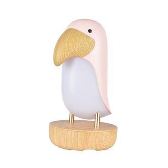 Lurrose Holz Vogel Nachtlampe Mit Lautsprecher Dimmbares Led Nachtlicht F&uuml;r Tisch Vielseitig Einsetzbar Als Geschenk F&uuml;r Junge M&auml;dchen Und Erwachsene Zu Weihn