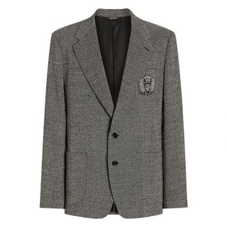 Dolce & Gabbana Portofino Sakko - - Suits - Herren - Grau - M