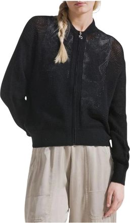 Deha Deha, Femme, Vestes, Noir, Taille: 42 FR Chaqueta D42410