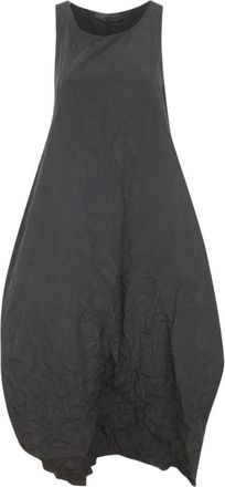 Maria Calderara Texturiertes Kleid - Grau