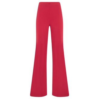 Alberta Ferretti Weite Hosen - - Trousers - Damen - Rot - XL