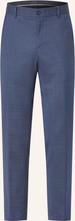 HUGO BOSS Anzughose Genius Slim Fit blau