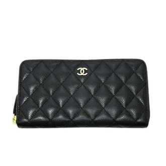 Chanel Pre-owned Long wallet (bi-fold) - - Pre-owned - Damen - Schwarzk - ONE SIZE