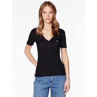 Lee T-Shirt L44KIP01 112333686 Schwarz Regular Fit