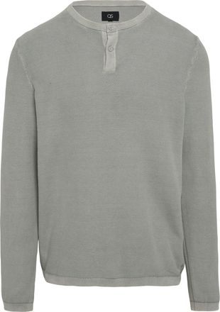 QS by s.Oliver Herren 2159019 Pullover mit Knopfleiste, 9104, Large