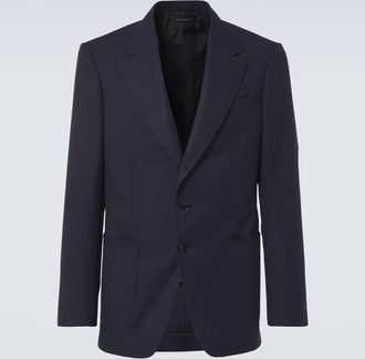 Tom Ford Anzugjacke aus Wolle, Mohair und Seide