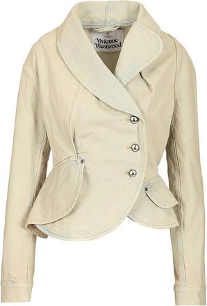 Vivienne Westwood Veste En Jean - Bleu Clair