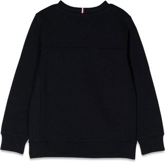 Tommy Hilfiger Cotton-Blend Crewneck Sweatshirt - Blue