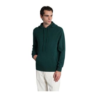 MC2 Saint Barth Homme, Sweatshirts et sweats &agrave; capuche, Vert, Taille: S Mahony Hooded Knit