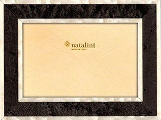Natalini 101 Antracite 10X 15 cm, Bilderrahmen mit Unterstützung für Tisch, Holz, Anthrazitgrau, äußere Ausmaß 15 X 20 X 1,5 cm
