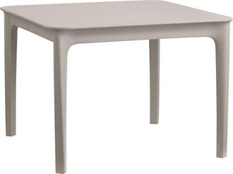 Scab Scab - Table de jardin, Table dappoint dextérieur - 60x60 - argo Taupe en Plastique design